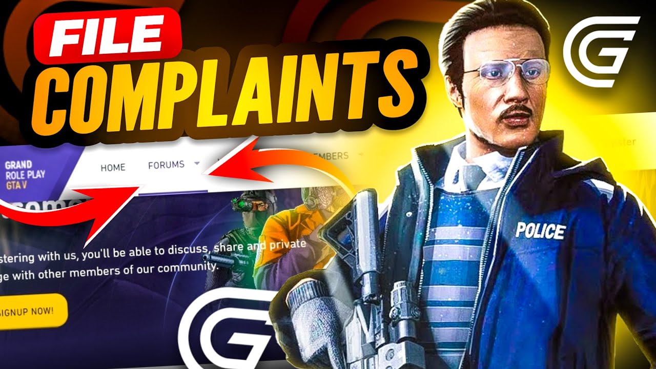 How To File Complaint Against Someone & Get Him Punished | Grand RP ...