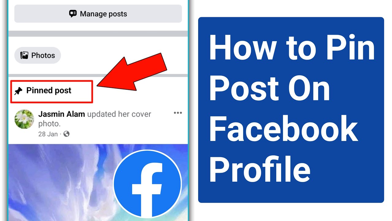 How to Pin Post On Facebook Profile। Pin Facebook Post On Profile - YouTube