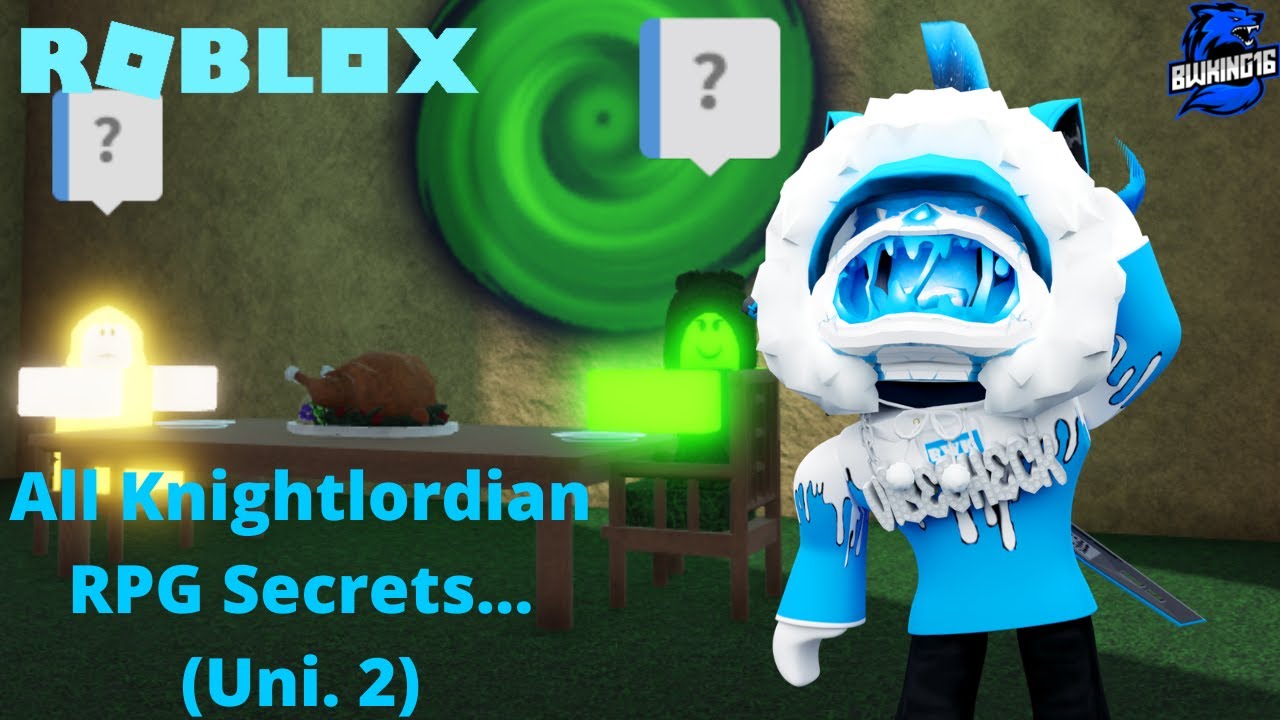 All Easter Eggs and Secrets in Knightlordian RPG - Uni. 2 ...