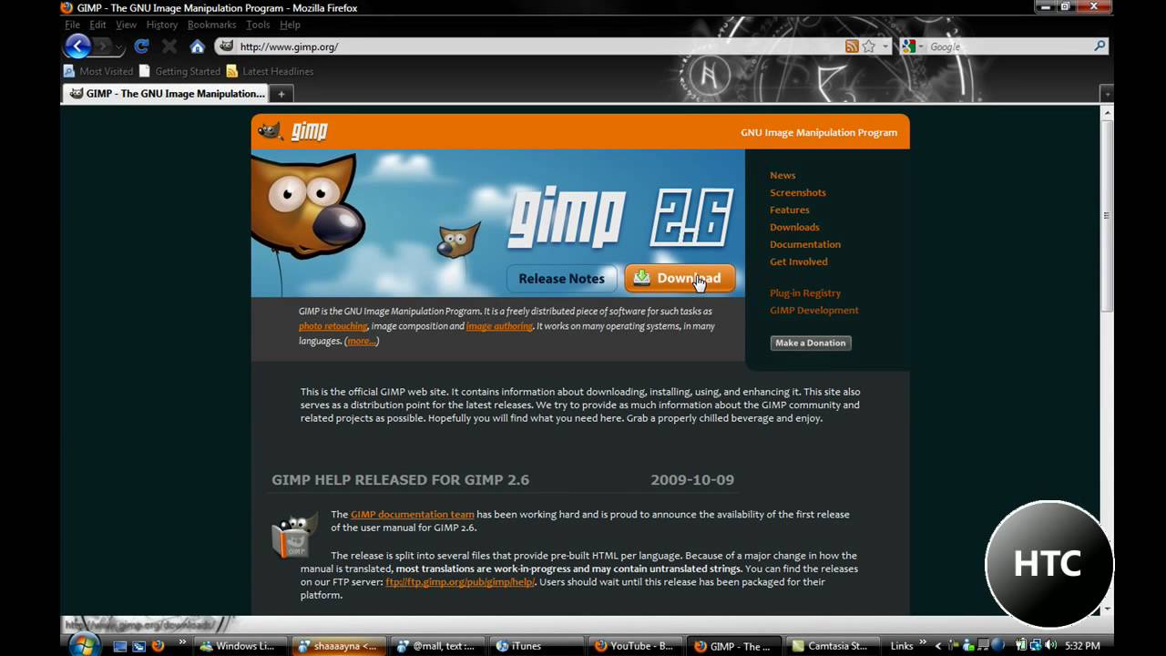 How To- Get Gimp - YouTube