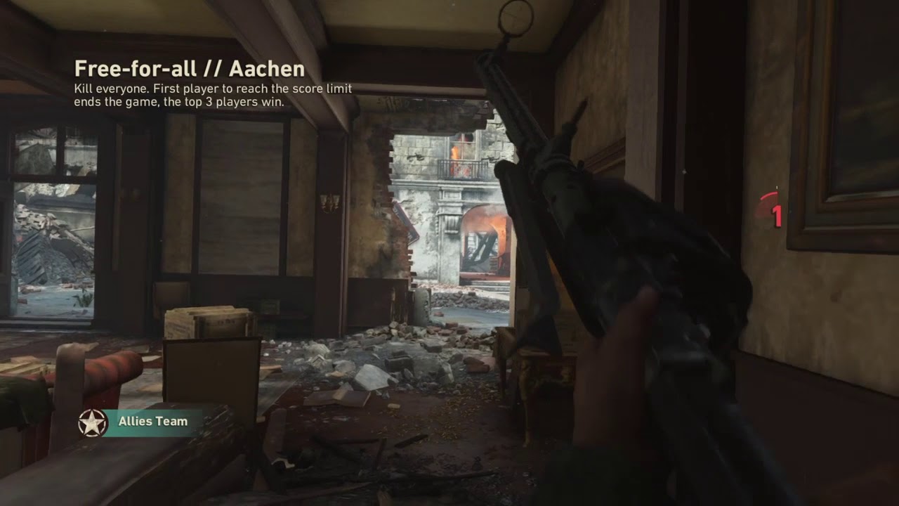 Call of Duty WW2 Brutal melee attacks - YouTube