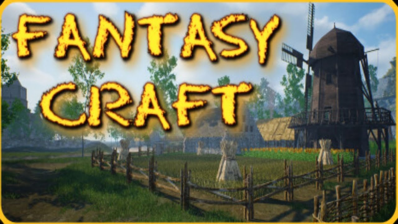 Day 1 Build, Craft, Survive | Fantasy Craft Gameplay | Part 1 - YouTube
