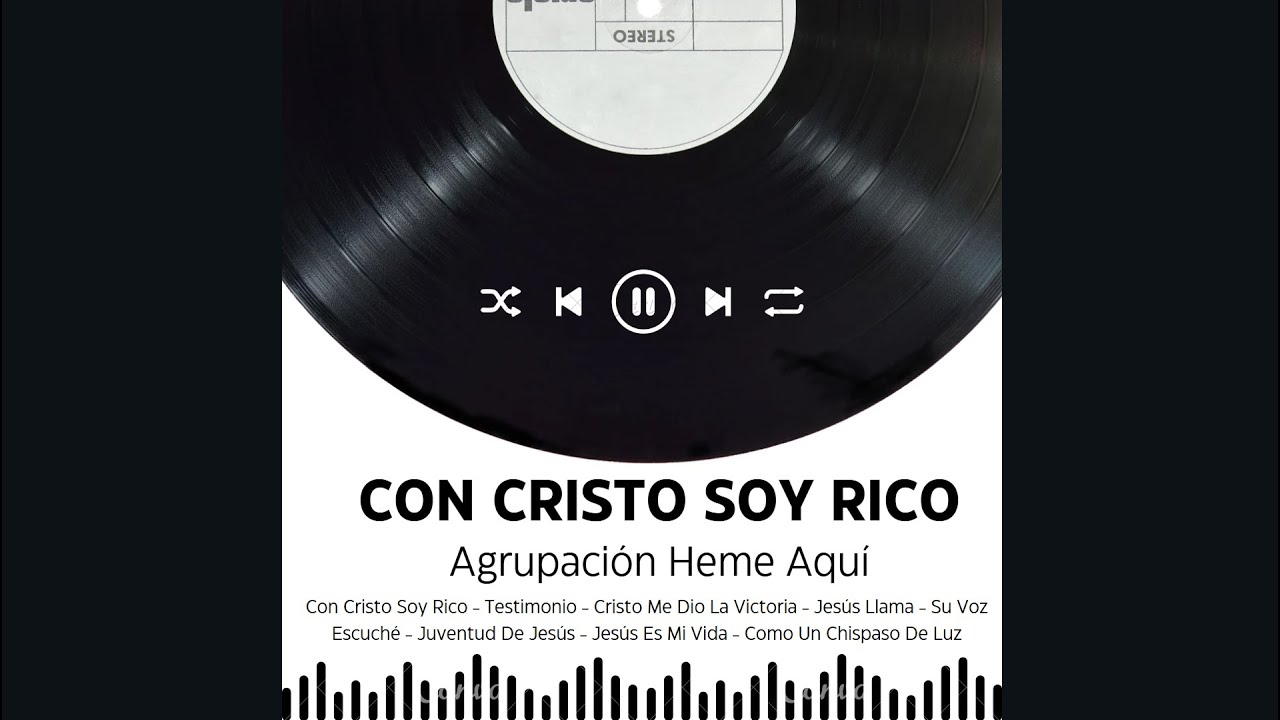 Agrupación - Heme Aquí - Con Cristo Soy Rico - Album Completo - YouTube
