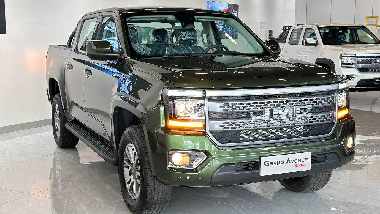 Pickup 4x4 ! JMC Grand Avenue 4x4 2024 - Green Color - YouTube