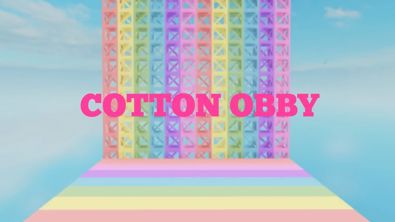 Cotton Obby on Roblox!(50 stages) - YouTube