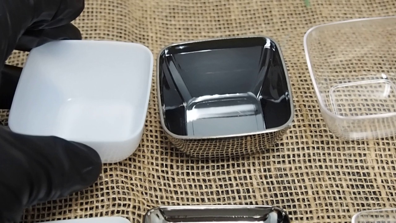 Plastic Mini Appetizer Confection Sample Dessert Bowl Plates Dish Clear ...