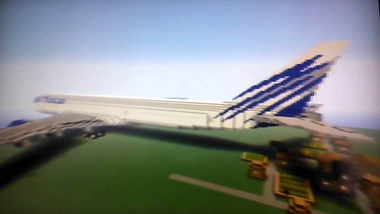 Minecraft Airbus A350-900 XWB (MegaTransat Airlines) - YouTube