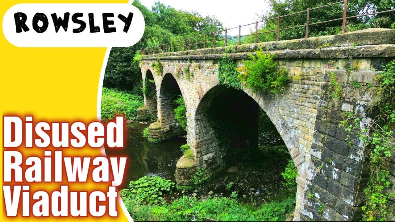 A Walk Over a Beautiful Old Disused Railway Viaduct - YouTube