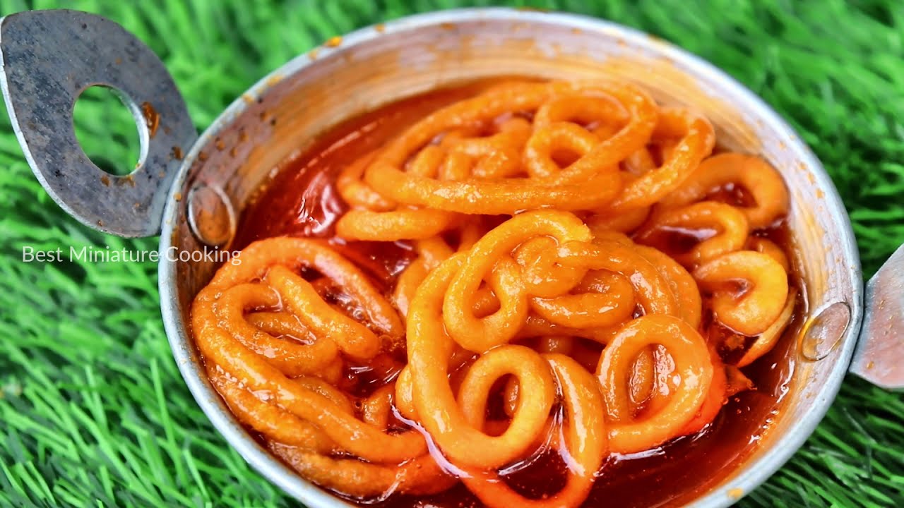 Miniature Jalebi | Miniature Cooking | Jalebi Recipe | MINI FOODS - YouTube
