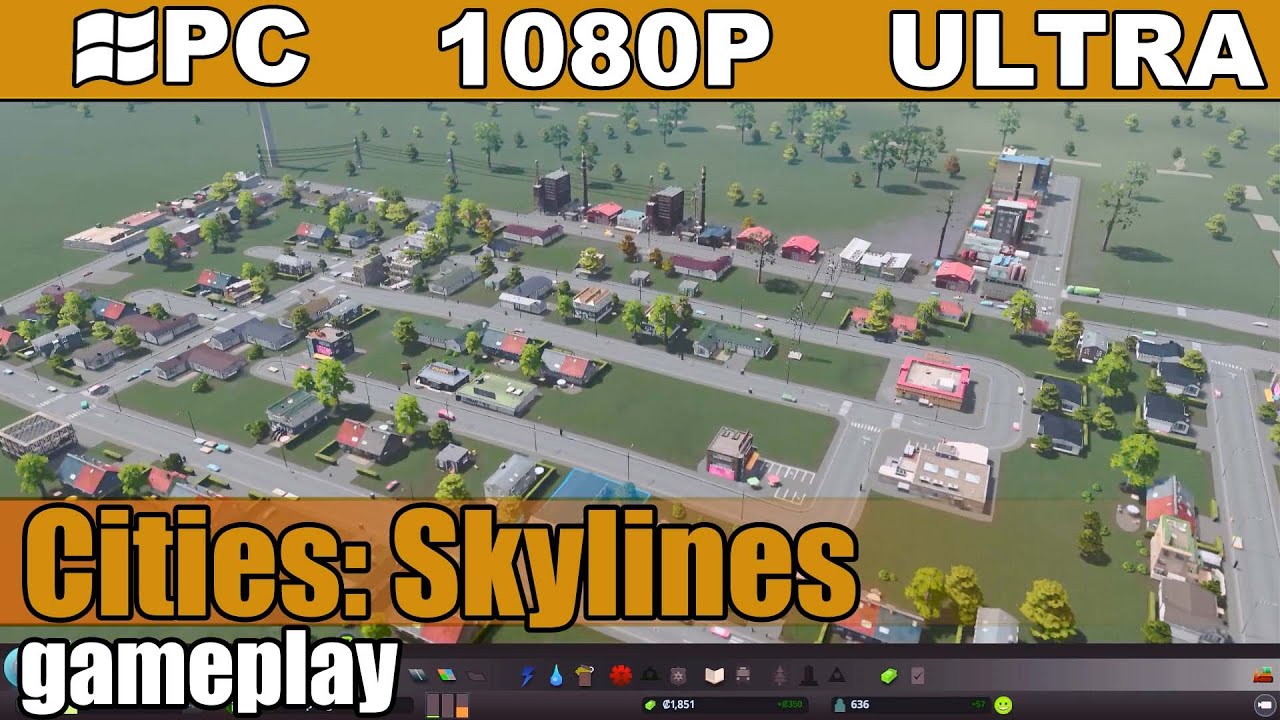 Cities: Skylines gameplay HD [PC - 1080p] - City Builder Simulator ...