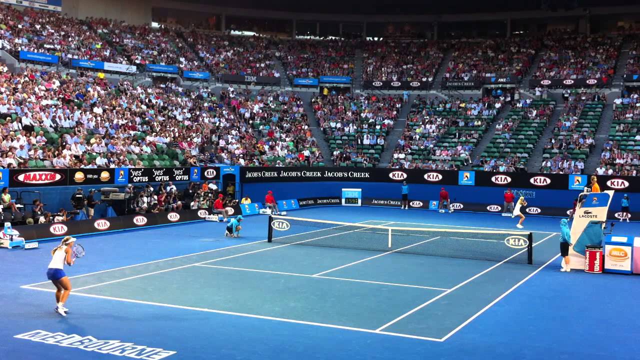 actual rally tennis - YouTube