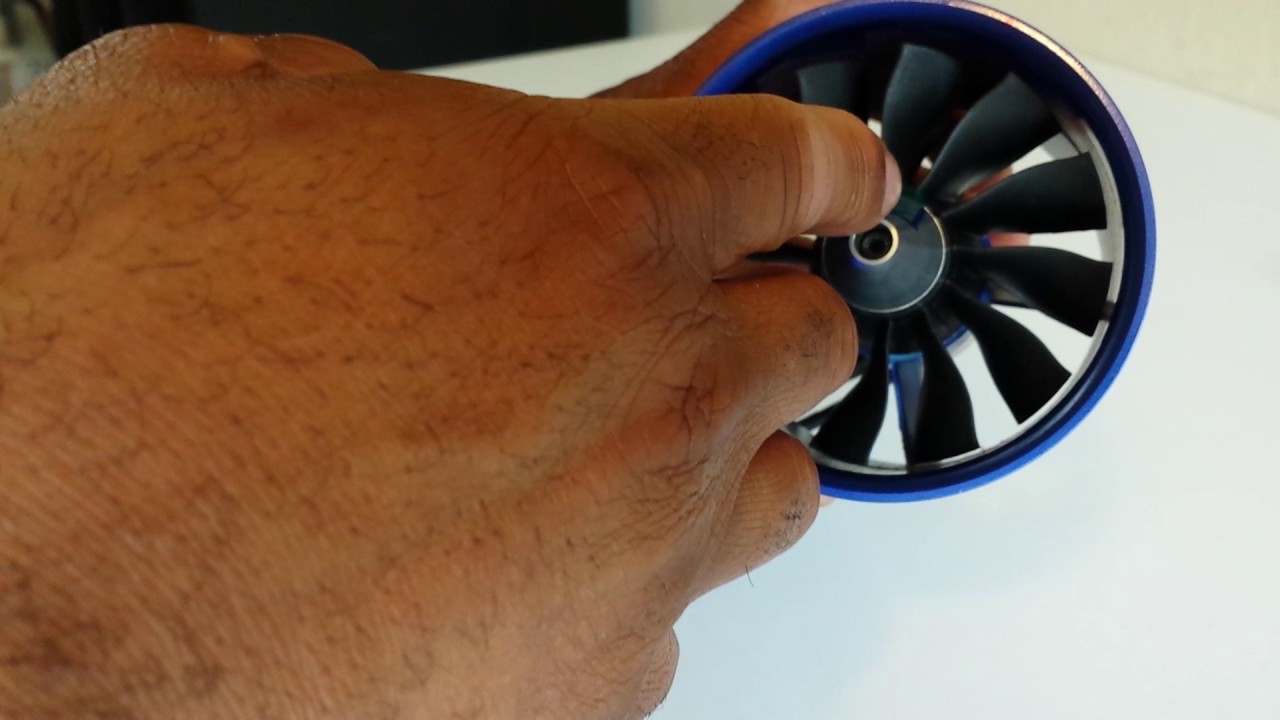 How to Balance the 70-90mm Freewing EDF unit Part 1 - YouTube