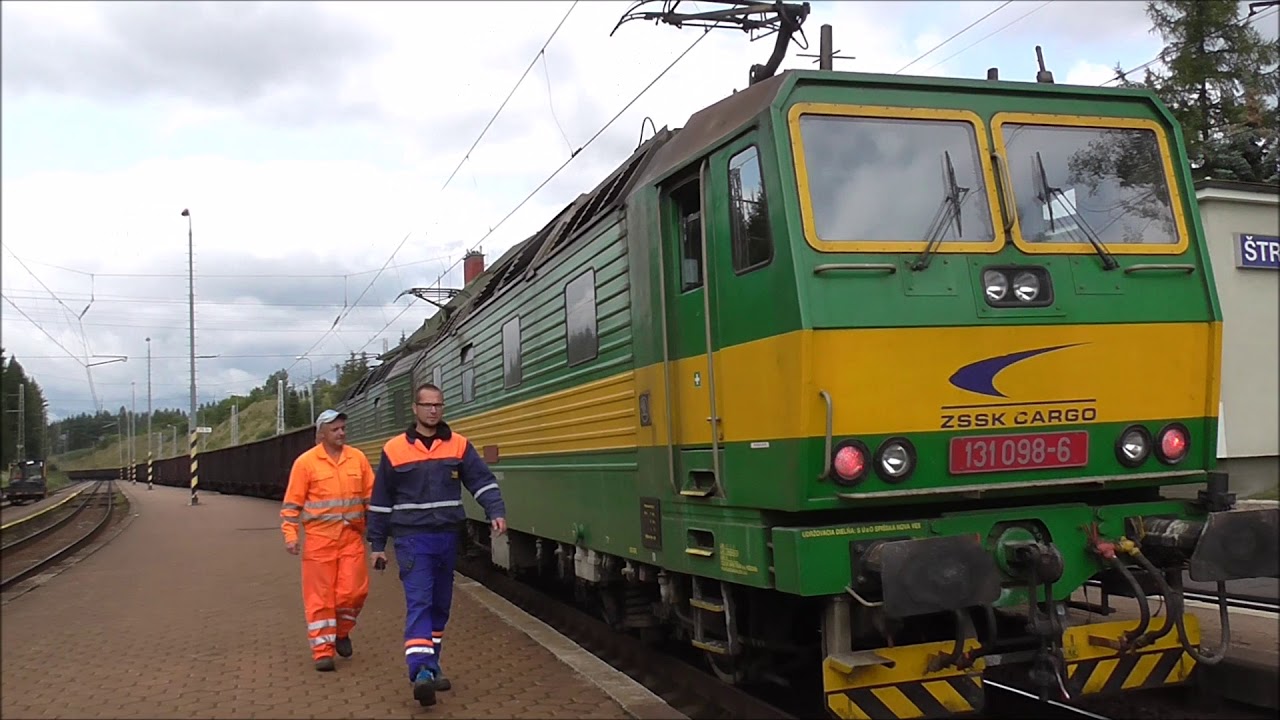 ZSSK Cargo railway - Slovakia freight train - Bahn - Zug - Train - רכבת ...