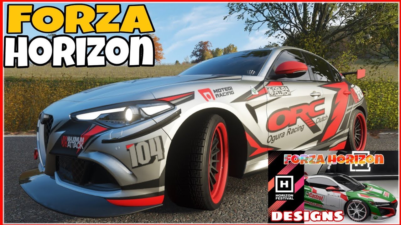 forza horizon designs - YouTube
