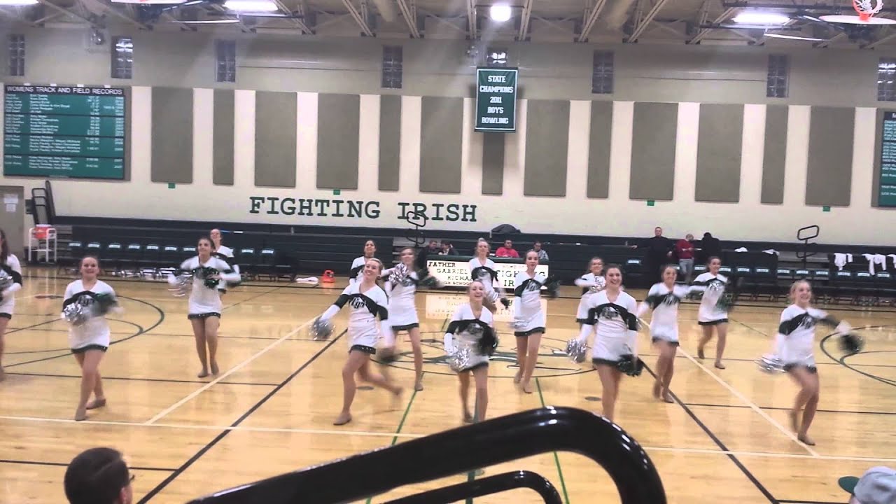 Work hard play hard Pom FGRHS dance team - YouTube
