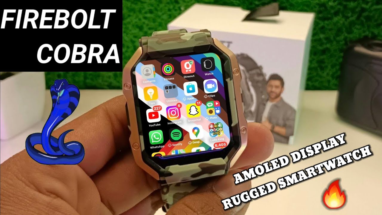Fire⚡️boltt Cobra Smartwatch Unboxing & Review..😍 | THIS IS THE BEST ...