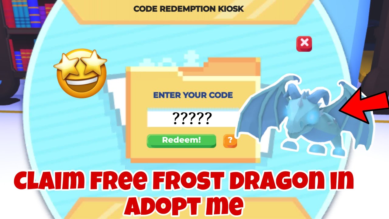 (Giveaway closed) *HURRY* Claim Free frost dragon in adopt me before it ...