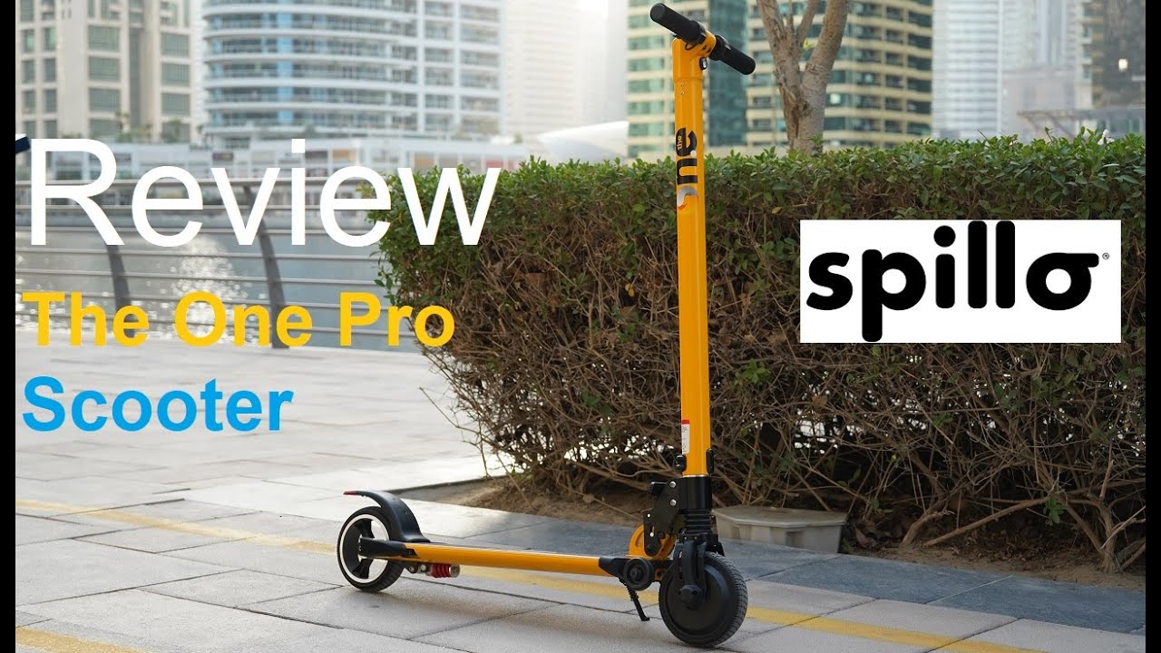 Spillo Pro electric scooter review in Dubai - all you need to know ...