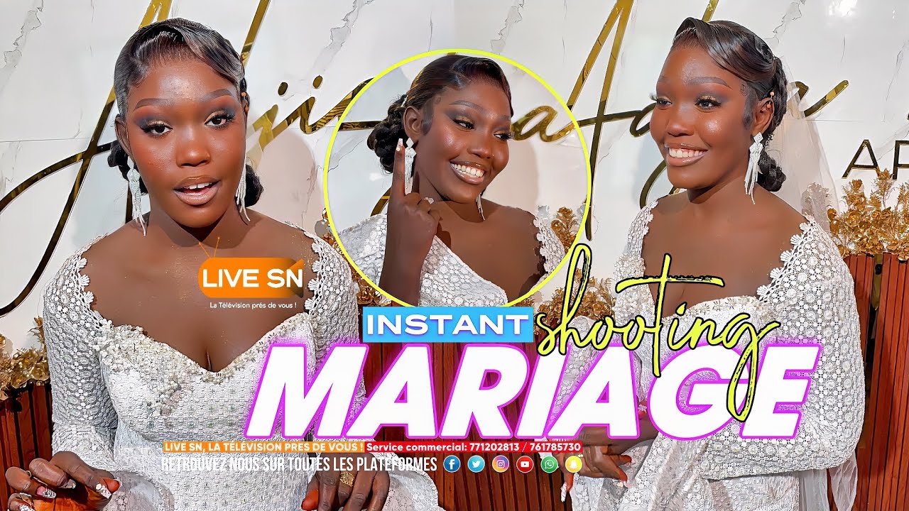 MARIAGE BIBISH: ADMIREZ LES PREMIERES IMAGES💍 AWO YAYE DIABAROU PRO Bii - SPECIAL SHOOTING # ...