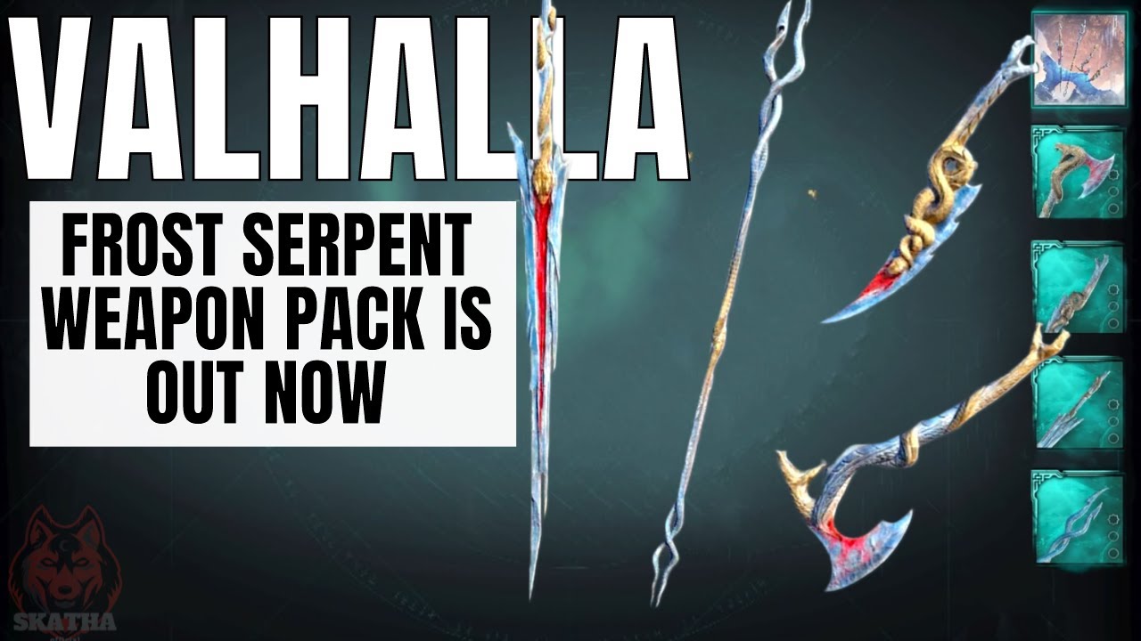 Frost serpent pack is out now Ac Valhalla - YouTube