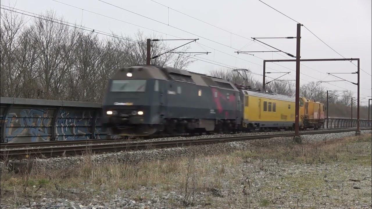 Skitog og ME 1534+IMV 200 samt godstog 25+27+29 Januar 2023 - YouTube