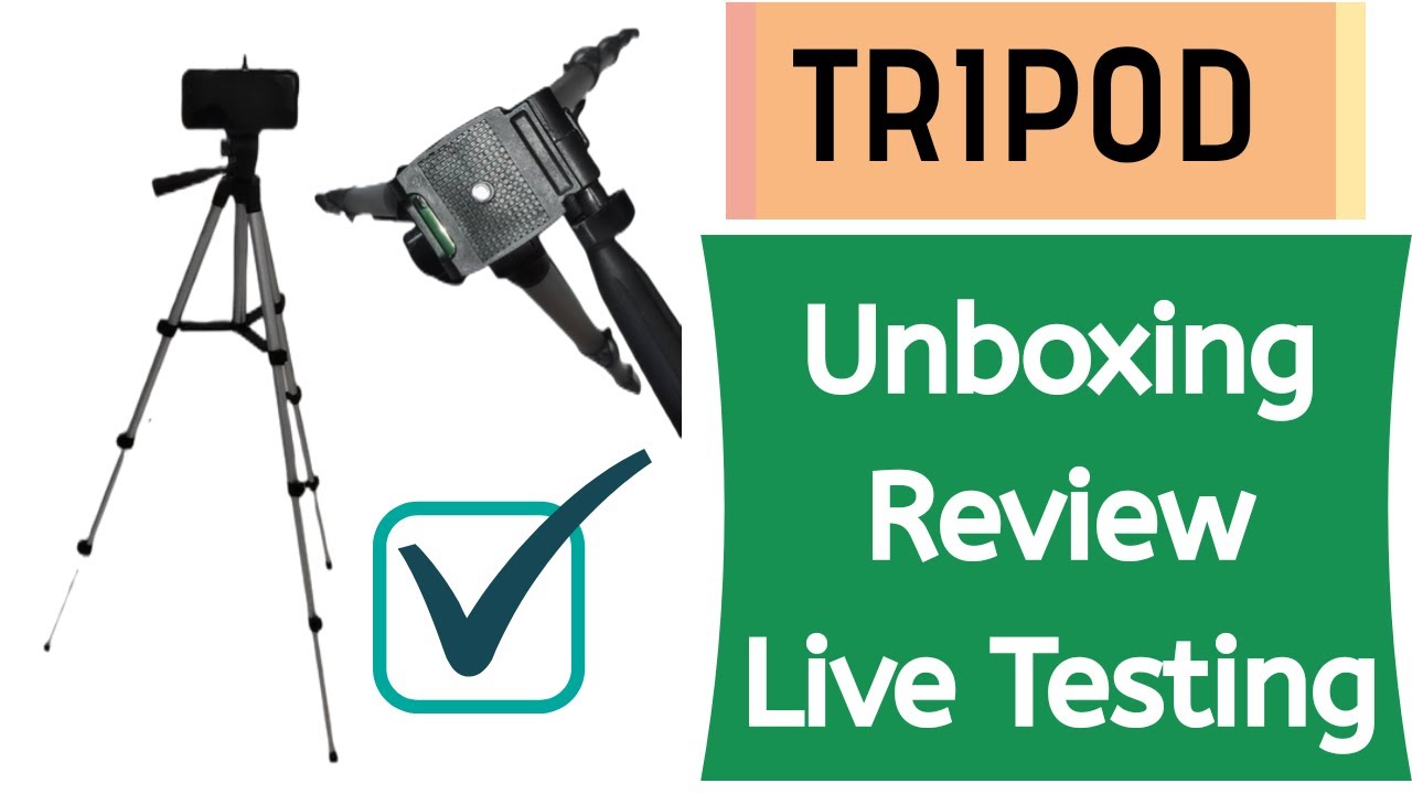 TRIPOD | Unboxing | Review | Live Testing - YouTube