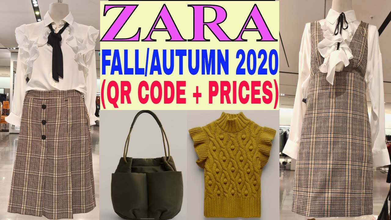 ZARA NEW IN SEPTEMBER 2020 | ZARA FALL/AUTUMN 2020 (With QR Code ...