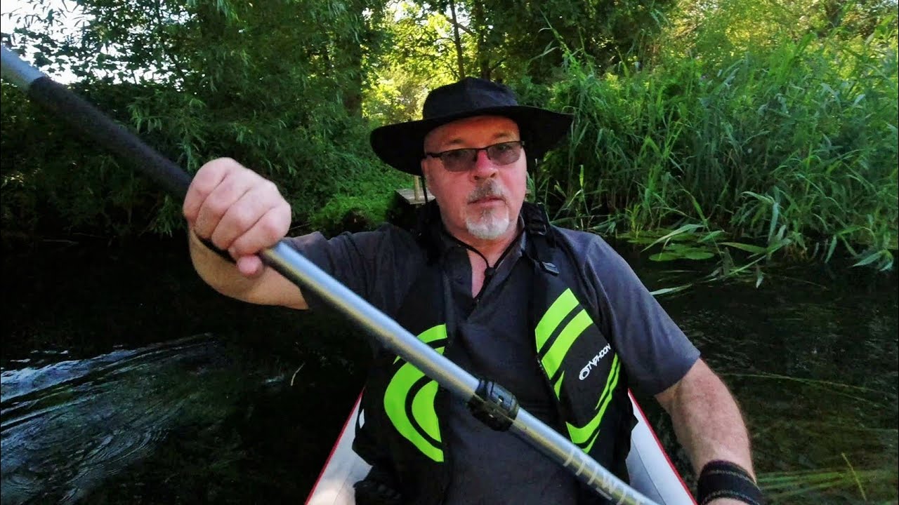 Kayaking - Grove Ferry Upstream Towards Fordwich - Part 1. - YouTube