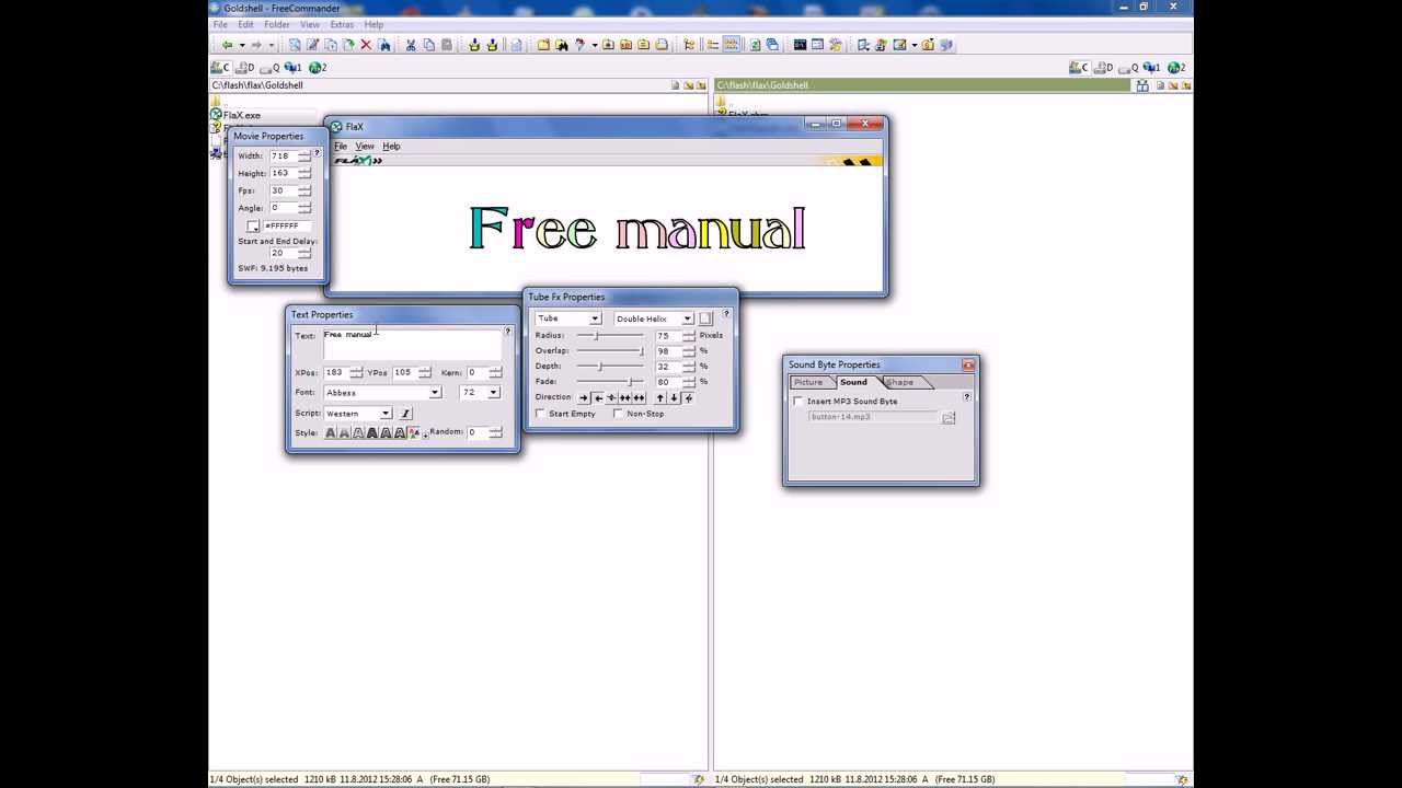 Create flash animation - FlaX - YouTube