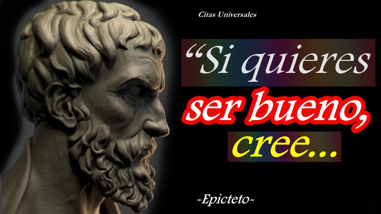 FRASES de EPICTETO Estoicismo Citas - YouTube