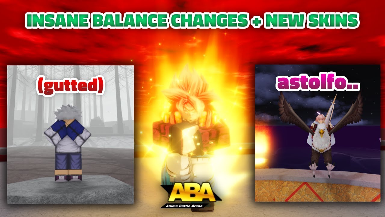 [ABA] SSJ4 GOGETA SKIN + NEW BALANCE CHANGES (NEW ABA UPDATE) - YouTube