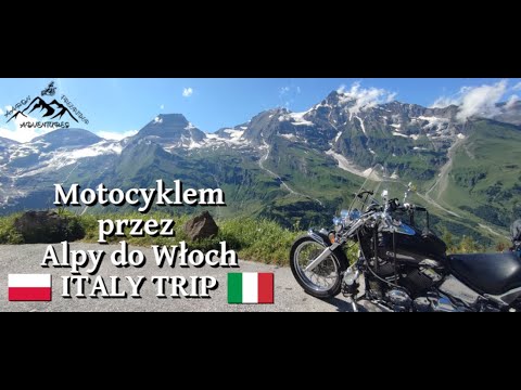 Motocyklem przez Alpy do Włoch | Italy Trip - YouTube