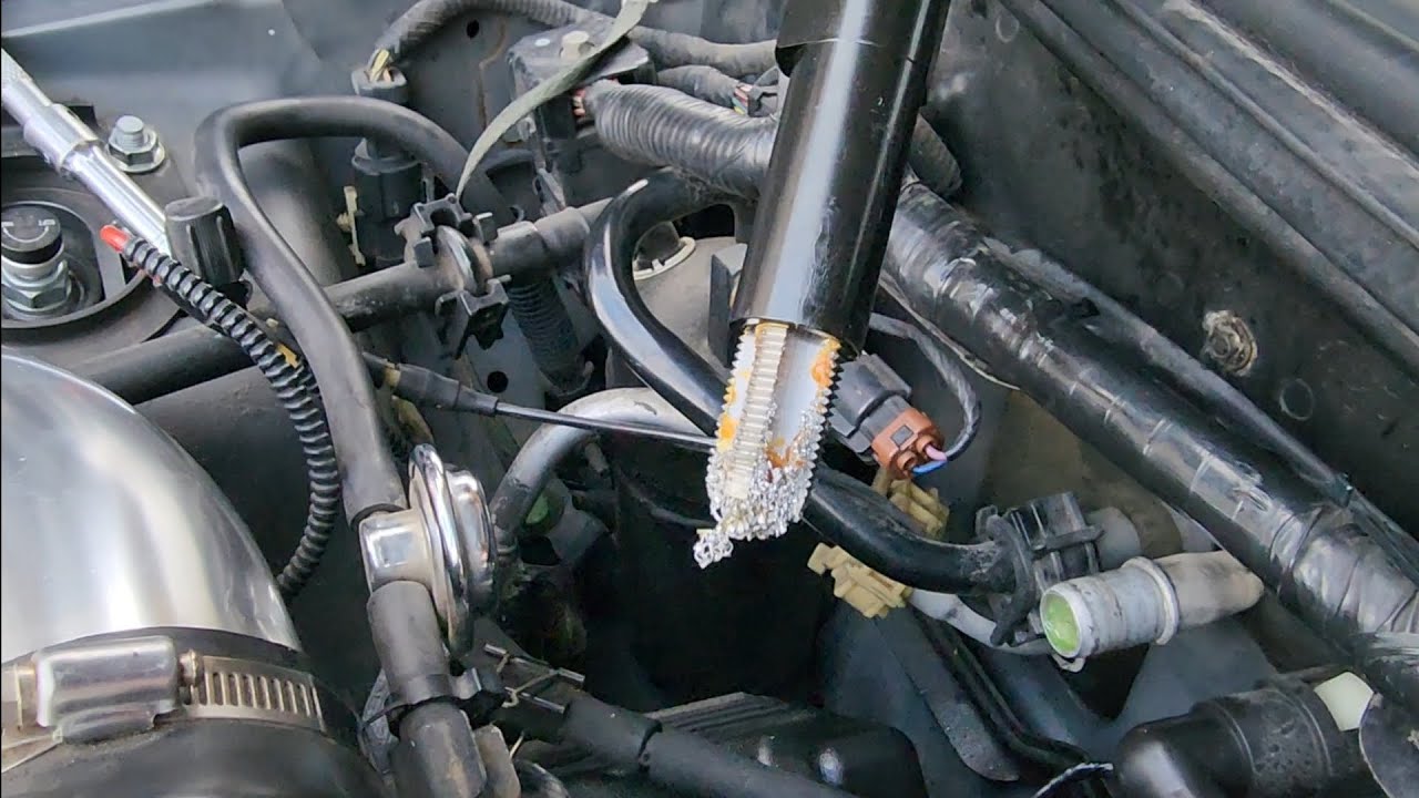 Tapping stripped spark plug hole repair - YouTube
