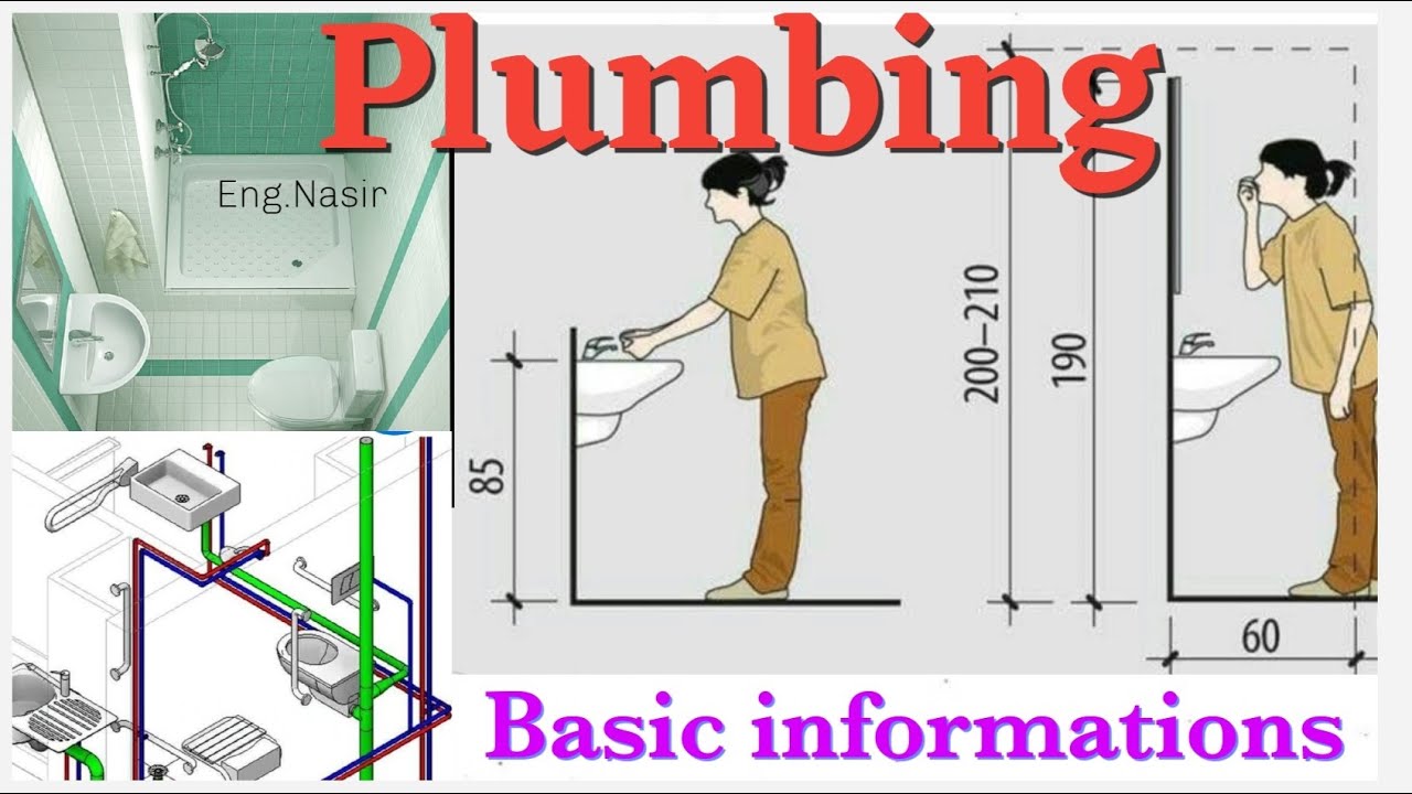 48 - Plumbing Basic Information English by eng. nasir - YouTube