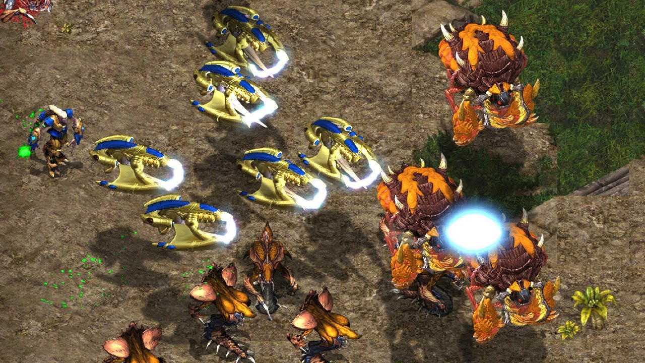 Pro del StarCraft 2 Reta a Pro del StarCraft 1 - YouTube