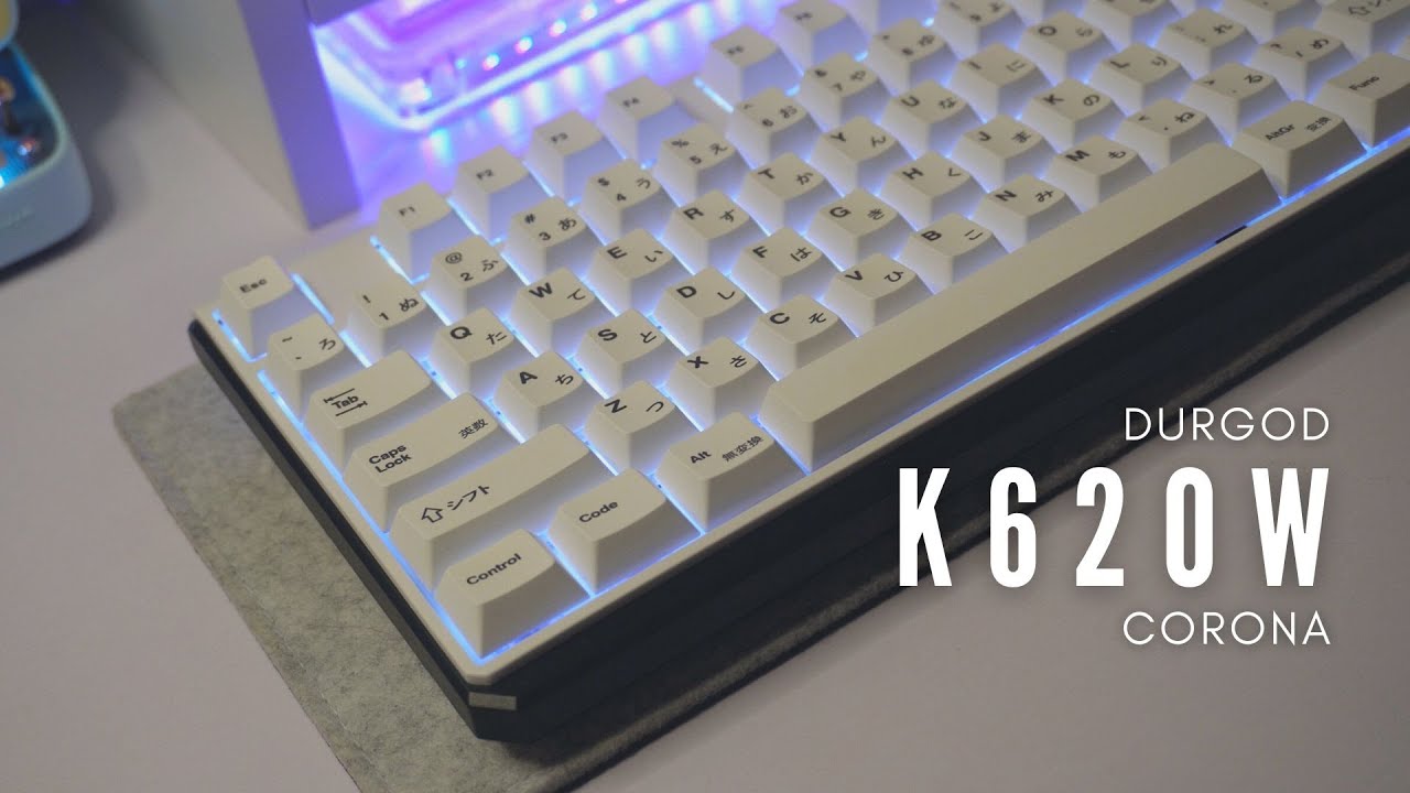 modding Durgod K620w - YouTube