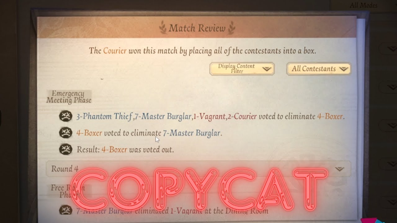 Identity V COPYCAT - THE ONLY DETECTIVE AMONG US - YouTube