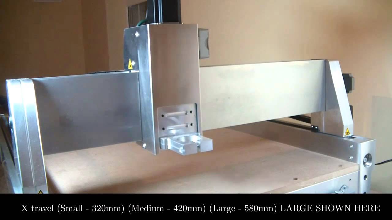 JBEC LCS General CNC router machine specs - YouTube