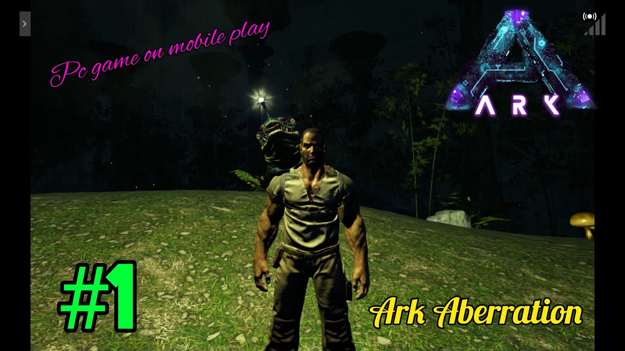 ARK : 🔥🔥 New Aberration map | pc game on mobile play | ark survival ...