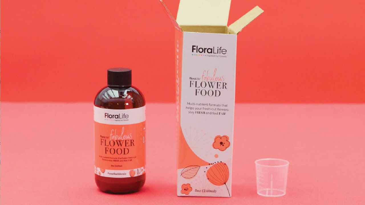 FloraLife® Flower Food - Instructions - YouTube