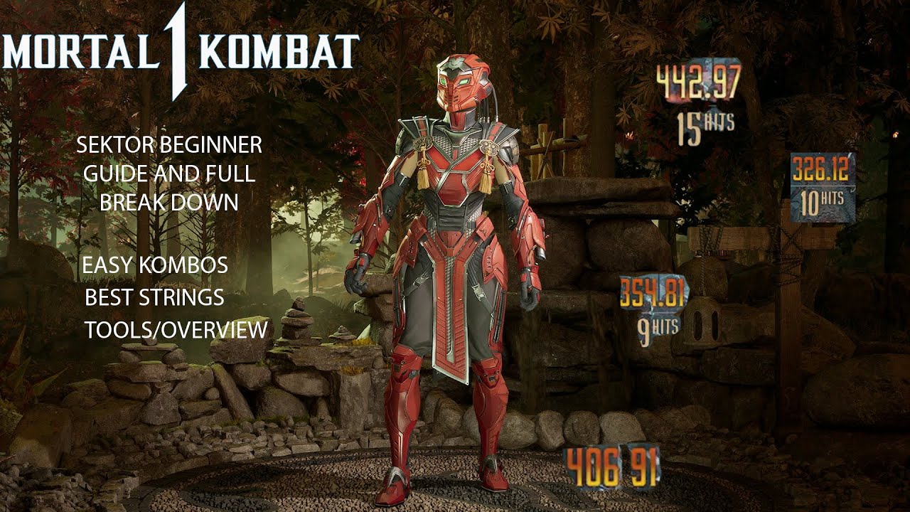 Sektor Beginner Guide and Breakdown [MK1: Sektor Gameplay] - YouTube