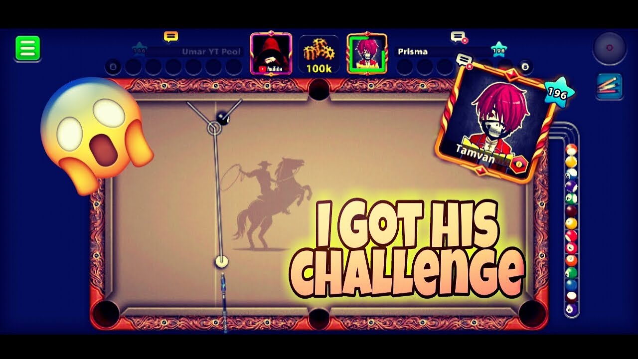 I Got Prisma's challenge in 8 ball pool--Umar YT Pool @Prisma8BP - YouTube