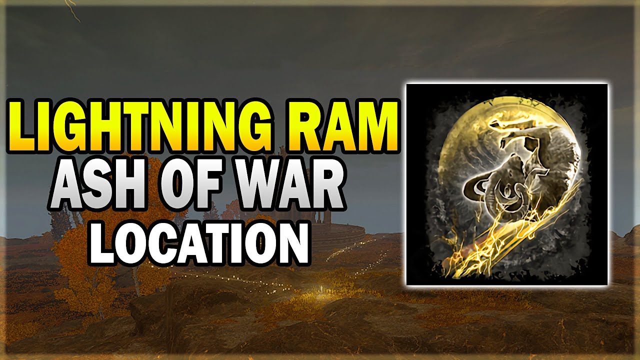 Lightning Ram Ash of War Location - Elden Ring Ash of War Guide - YouTube
