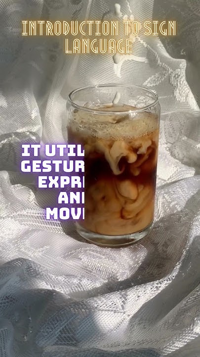 Introduction to Sign Language - YouTube