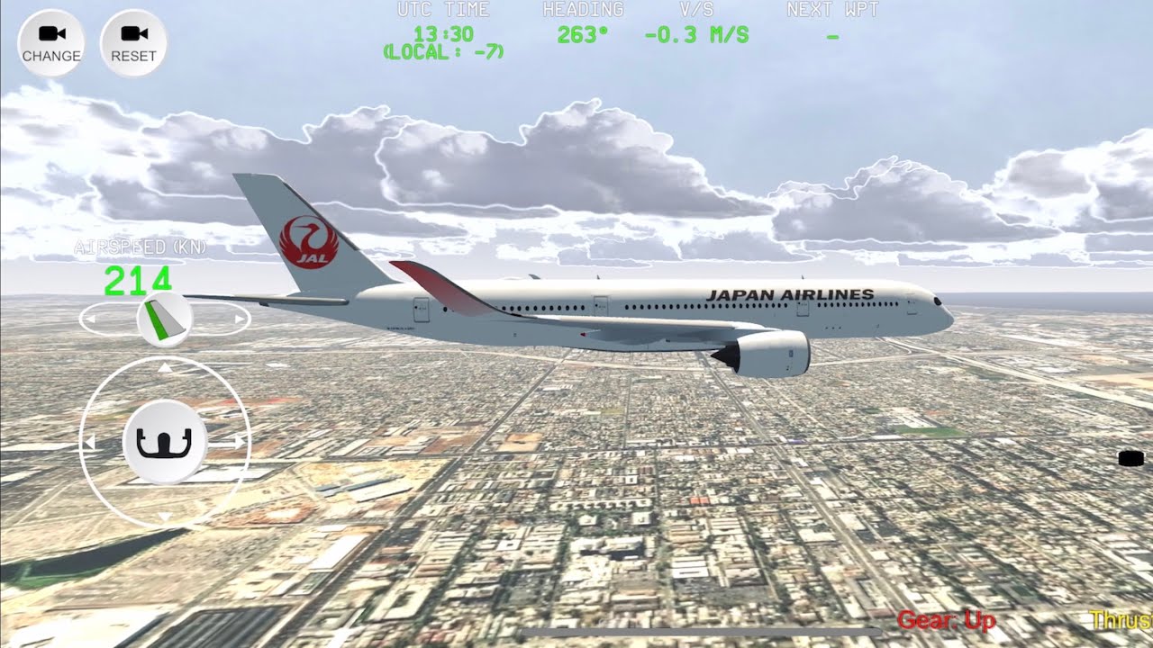 RC FS Advanced Real Flight Simulator GamePlay A359 JAPANAIRLINES by ios ...