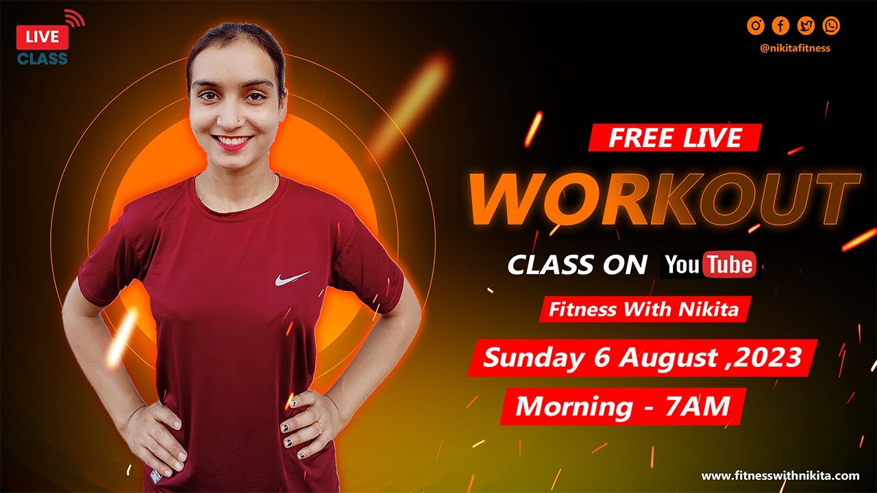 Online Live workout class | Don't miss this opportunity please join and ...