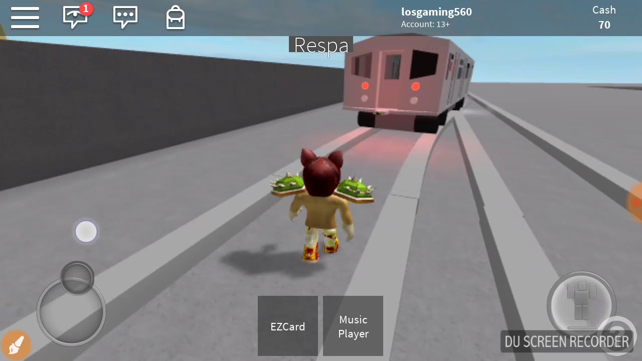playing roblox Subway Testing Classic - YouTube