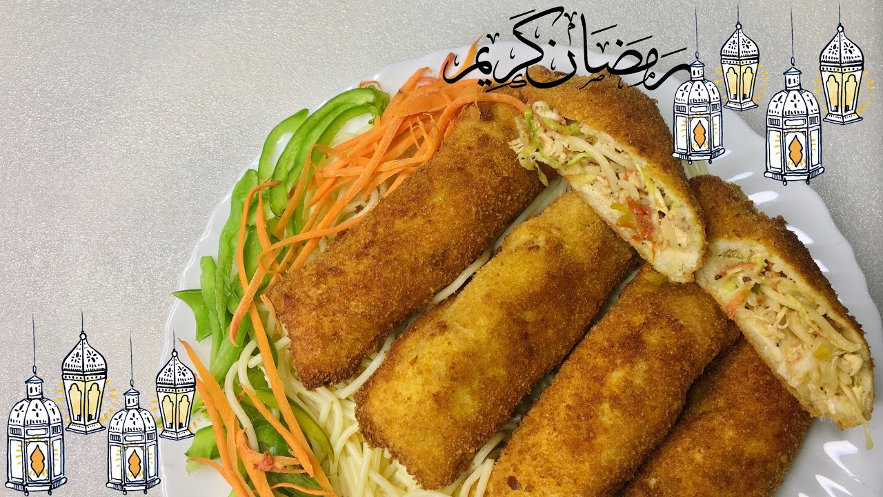 Arabian Roll | Chicken cheesy Bread Roll | Ramadan Special | - YouTube