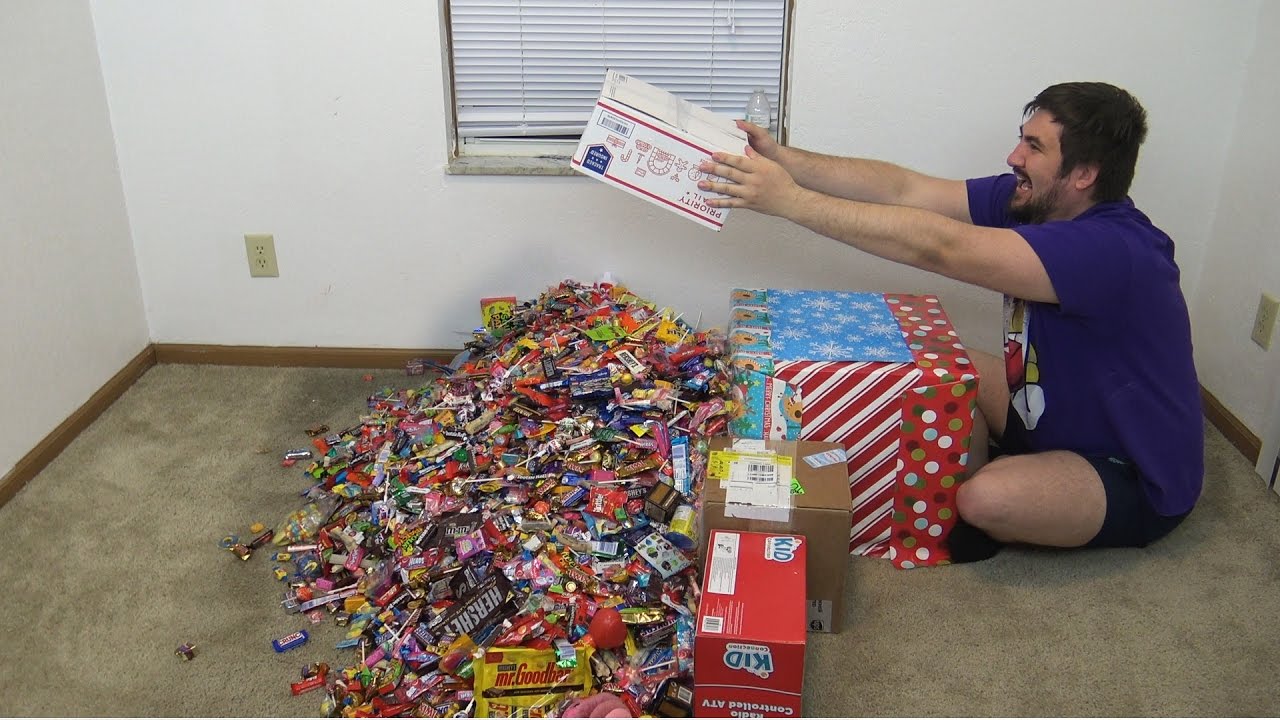 A lot of candy NEW ! - YouTube