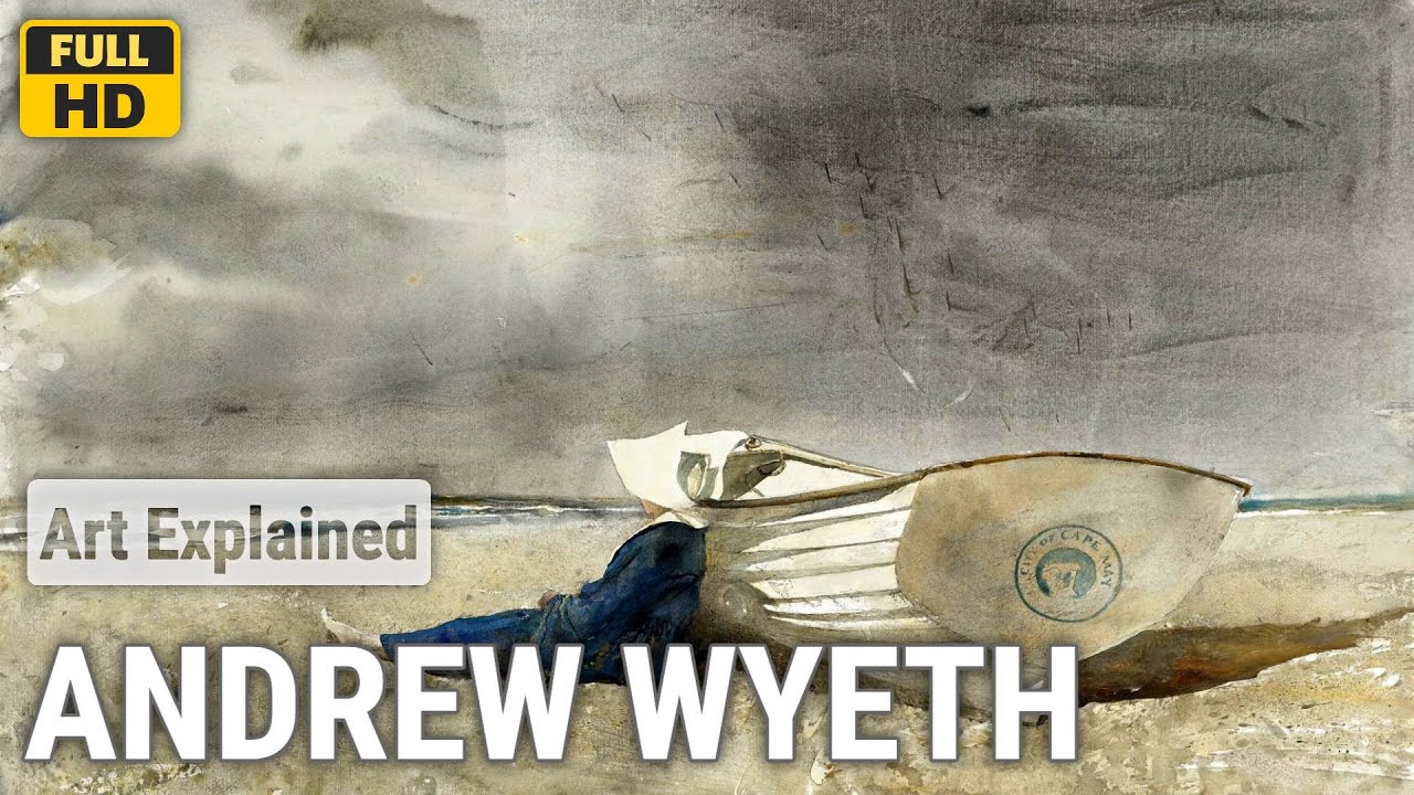 Andrew Wyeth: A collection of 10 artworks with title and year, 1991 ...